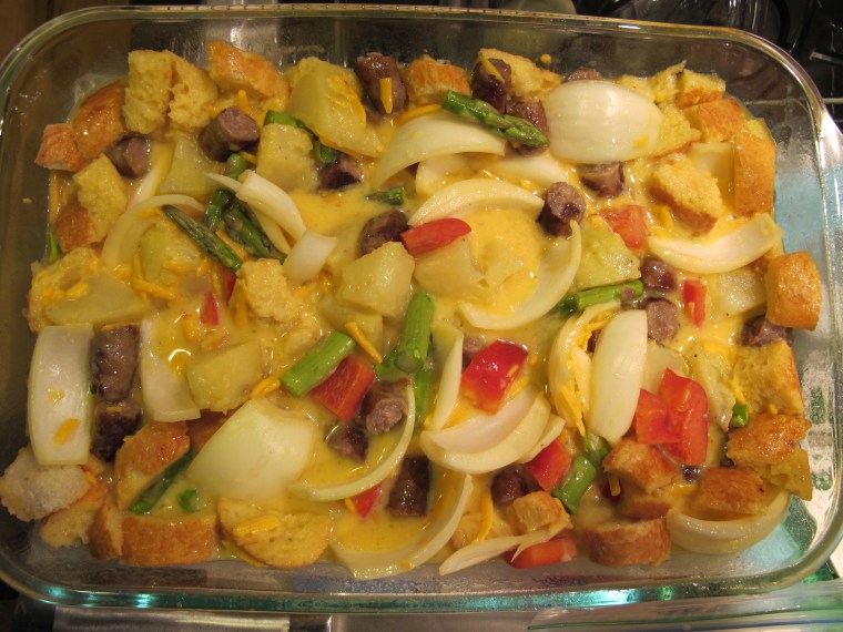 Easter Brunch: Egg Strata, French Toast Casserole, and a bunch of other ...